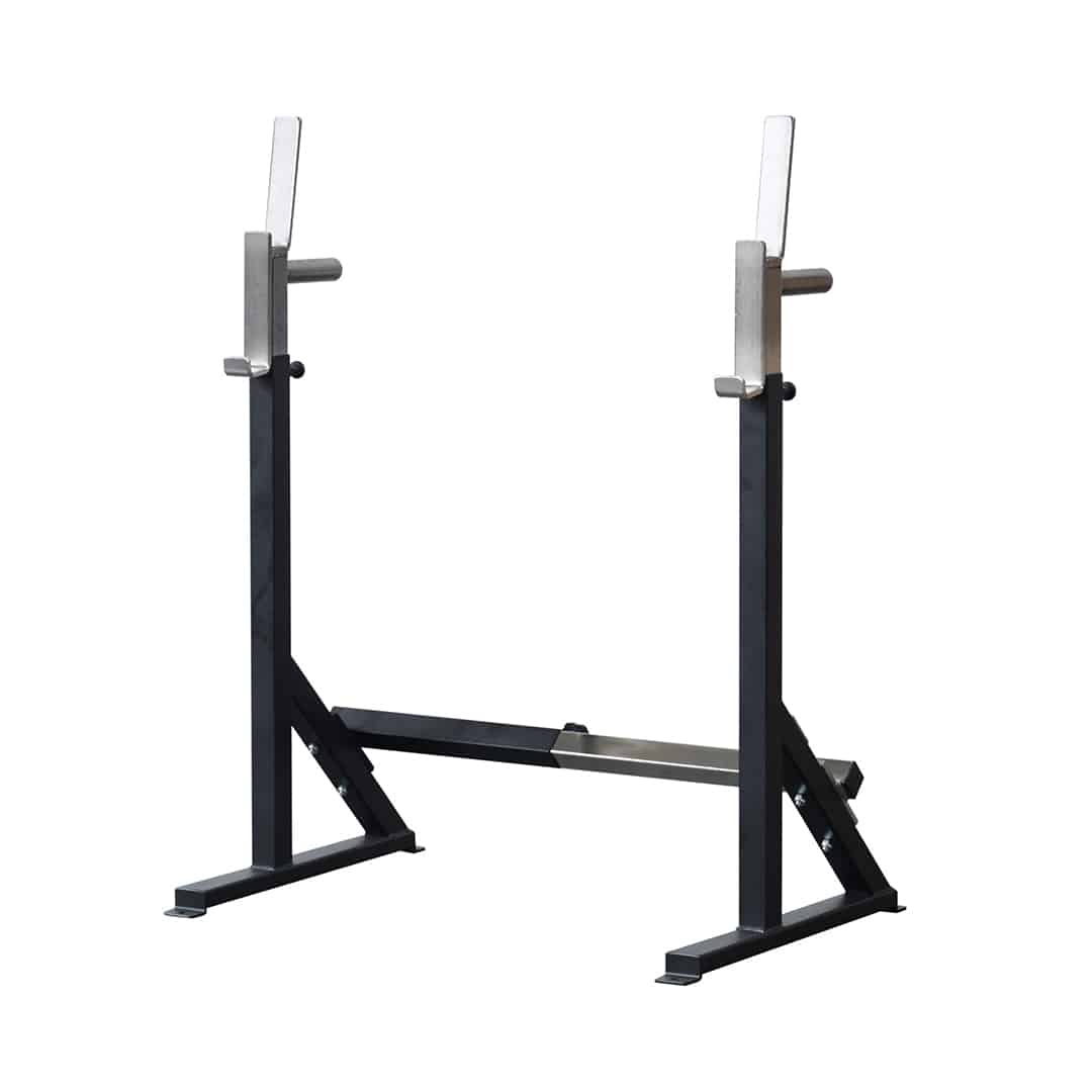 Bench press/Squat rack, adjustable – Gymleco