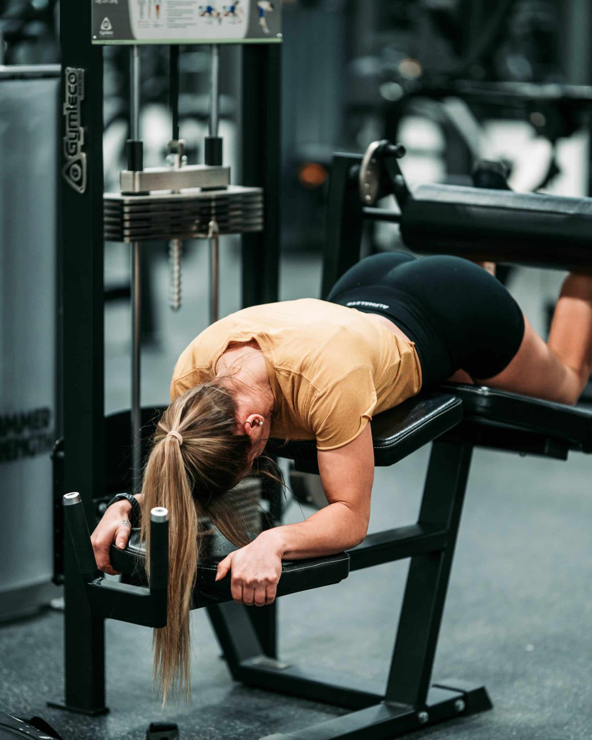 Lying Hamstring Curl Machine for Hamstring Development – Gymleco